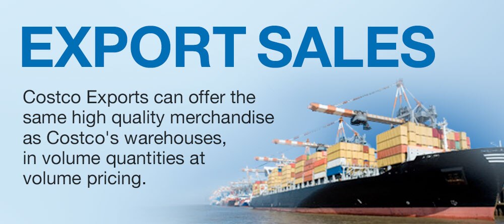 Export Sales | Costco