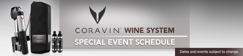 Coravin Schedule